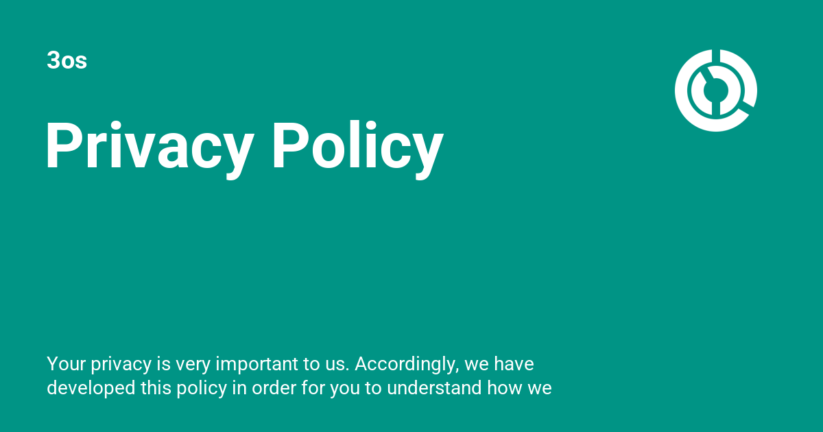 Privacy Policy - 3os