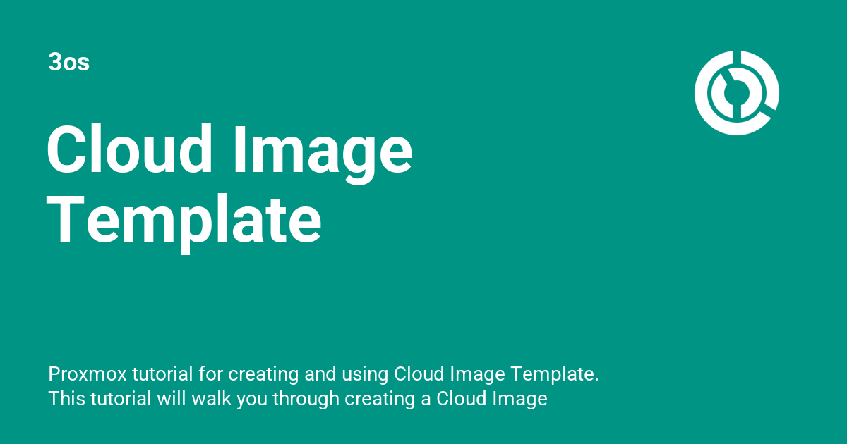 Cloud Image Template - 3os